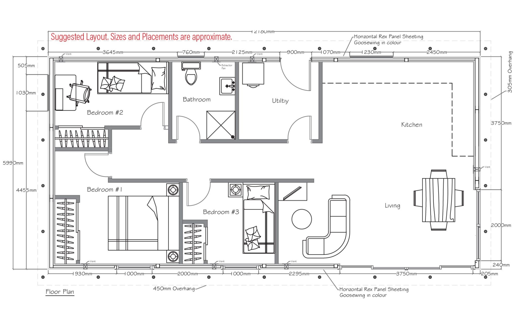 3 Bedroom Modular Home - Heritage Homes - House Designs & Plans Ireland